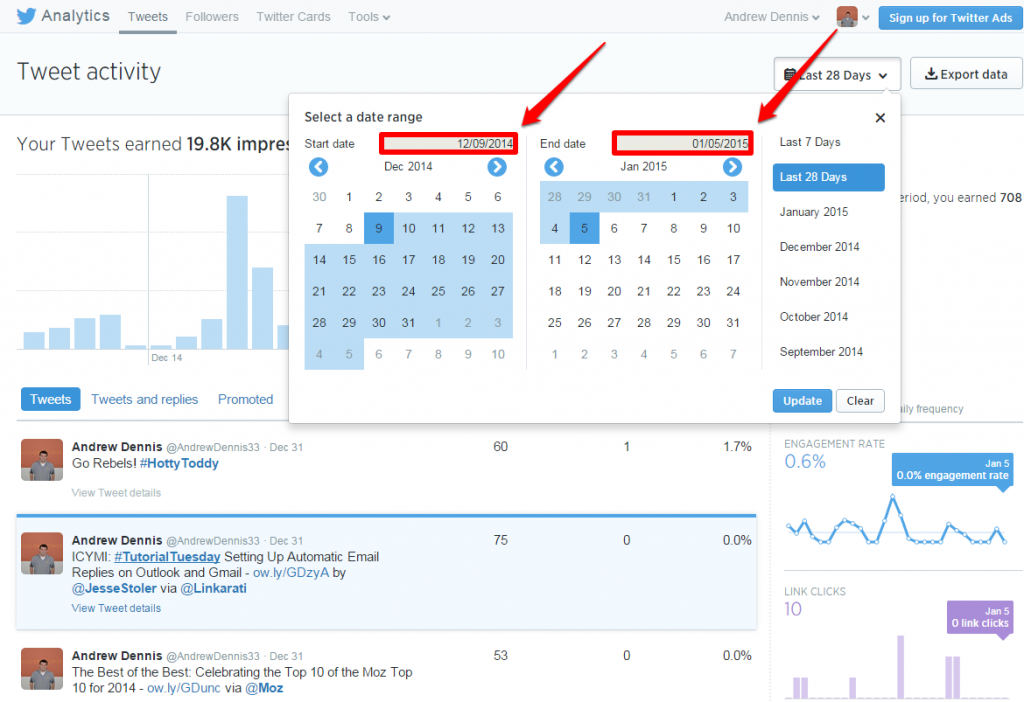 Using Twitter Analytics to Review Your Year on Twitter – Tutorial Tuesday