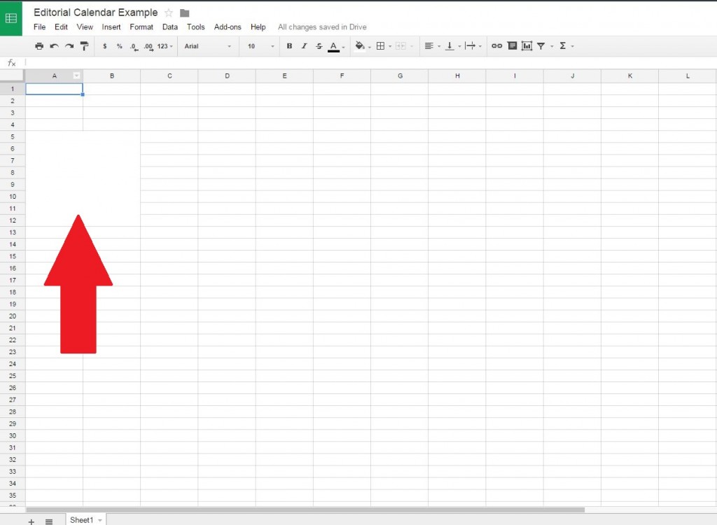 How To Create a Free Editorial Calendar Using Google Docs - Tutorial Tuesday