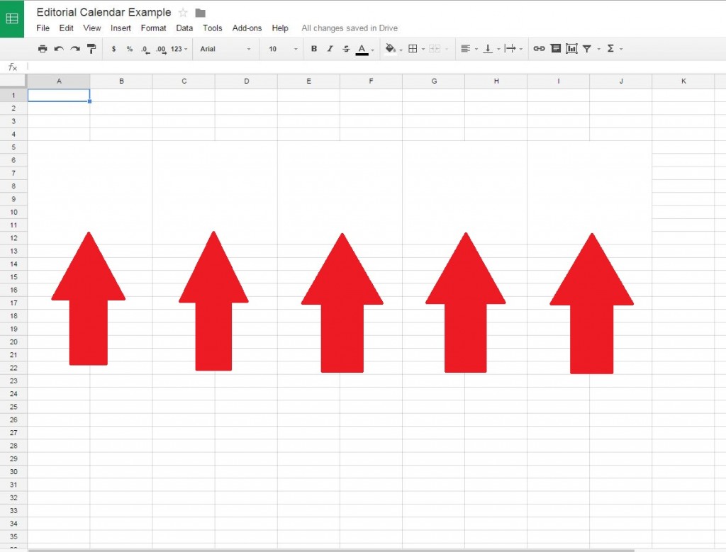 How To Create a Free Editorial Calendar Using Google Docs - Tutorial Tuesday