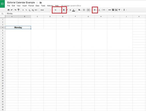 How To Create a Free Editorial Calendar Using Google Docs - Tutorial Tuesday