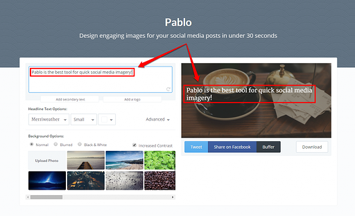 Using Pablo for Social Media Images – Tutorial Tuesday