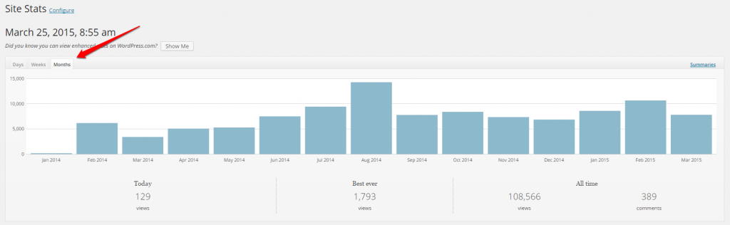 Using WordPress Site Stats to Monitor Site Performance (Part 1 ...